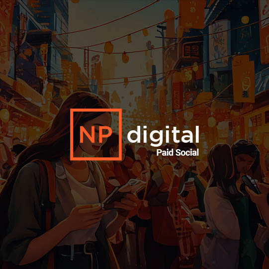 Paid social media strategy and agency services. NP Digital